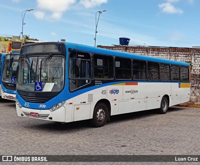 Consórcio Recife 455 em Recife por Luan Cruz - ID:12737642 - Ônibus Brasil