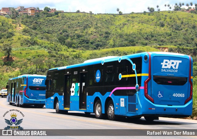BRT Salvador 40065 em Belo Horizonte por Rafael Wan Der Maas - ID:12772875 - Ônibus Brasil