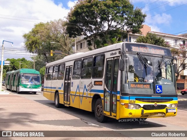 Trevo Transportes Coletivos 1036 em Porto Alegre por Claudio Roberto ...