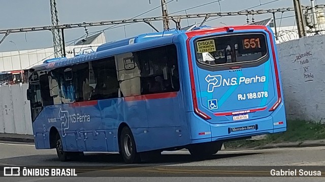 Viação Nossa Senhora da Penha RJ 188.078 em Rio de Janeiro por Gabriel ...