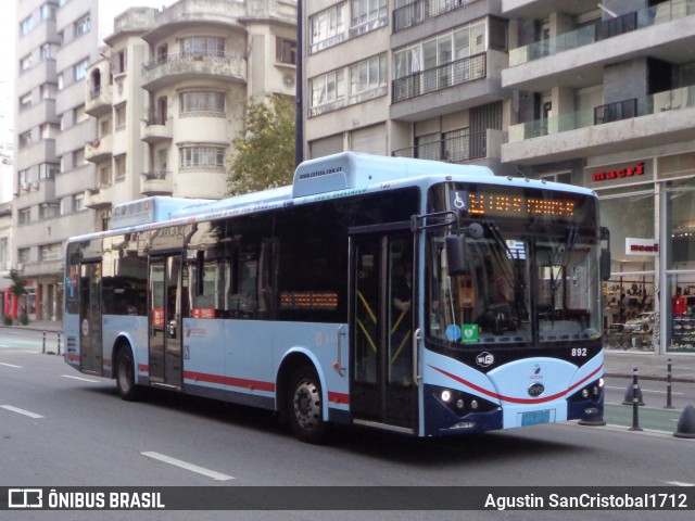 CUTCSA - Companhia Uruguaia de Transporte Coletivo 892 em Montevideo ...