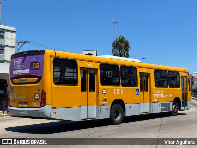 Companhia Carris Porto-Alegrense 0108 em Porto Alegre por Vitor ...